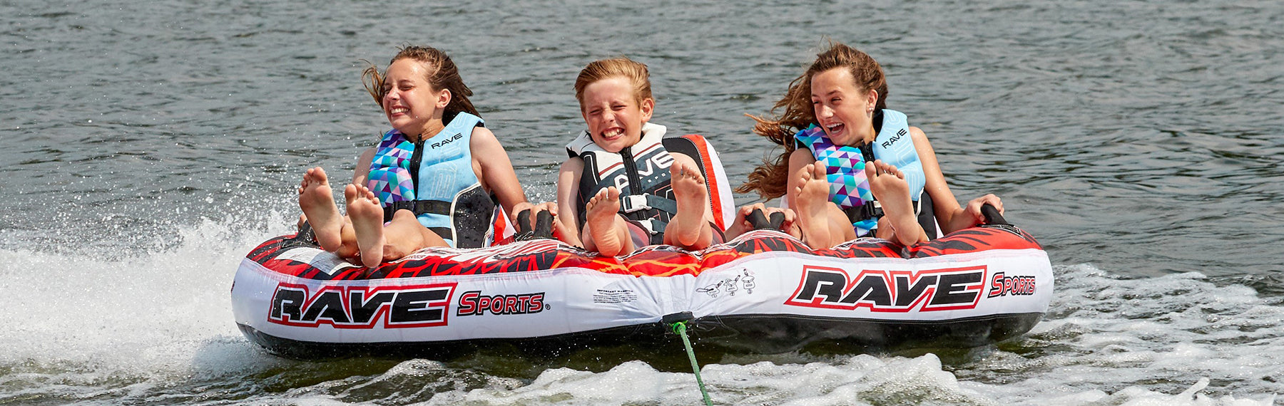 3+ Rider Boat Tubes | Best Boat Towable Tubes | RAVE Sports