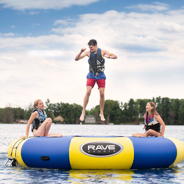 Water Trampolines | Large Inflatable Water Rafts | RAVE Sports