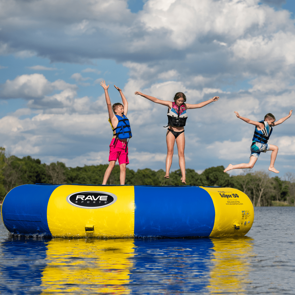 Aqua Jump 150 | Floating Water Trampoline | RAVE Sports