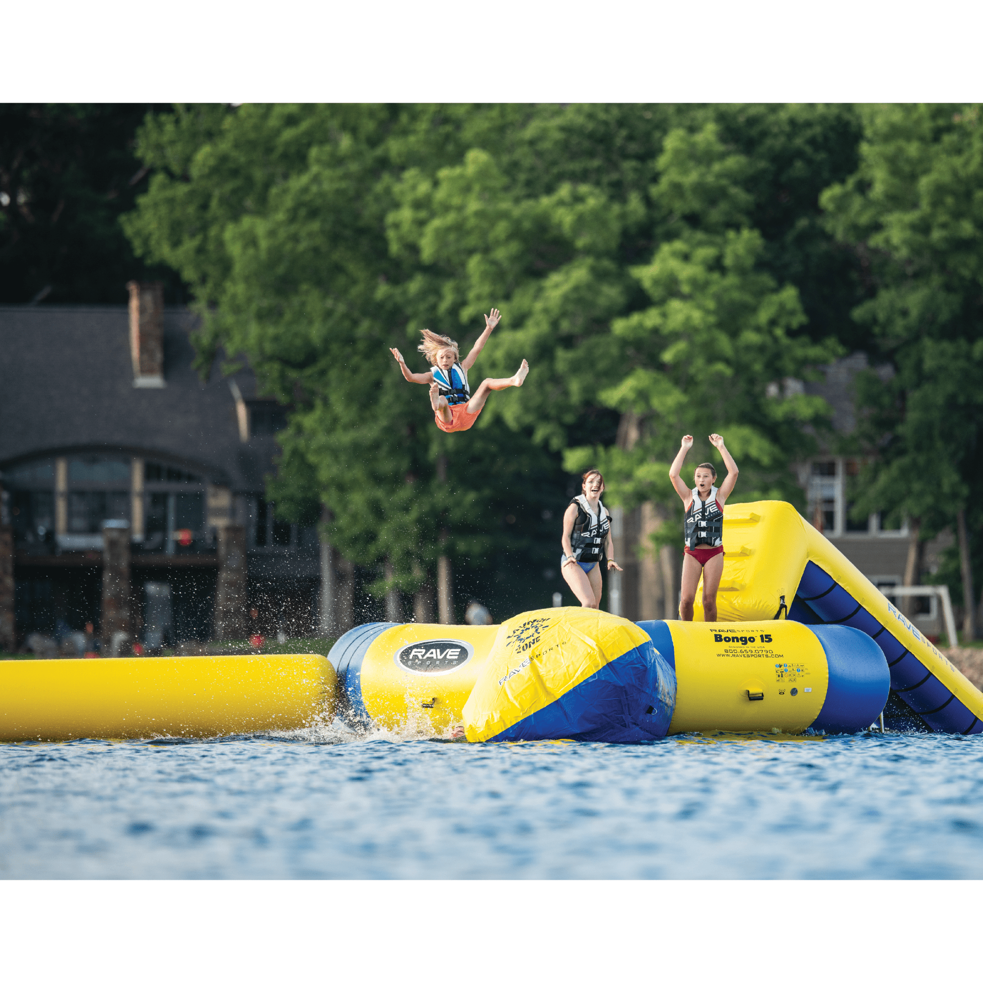 Bongo 15' Water Bouncer | Inflatable Water Bouncer | RAVE Sports