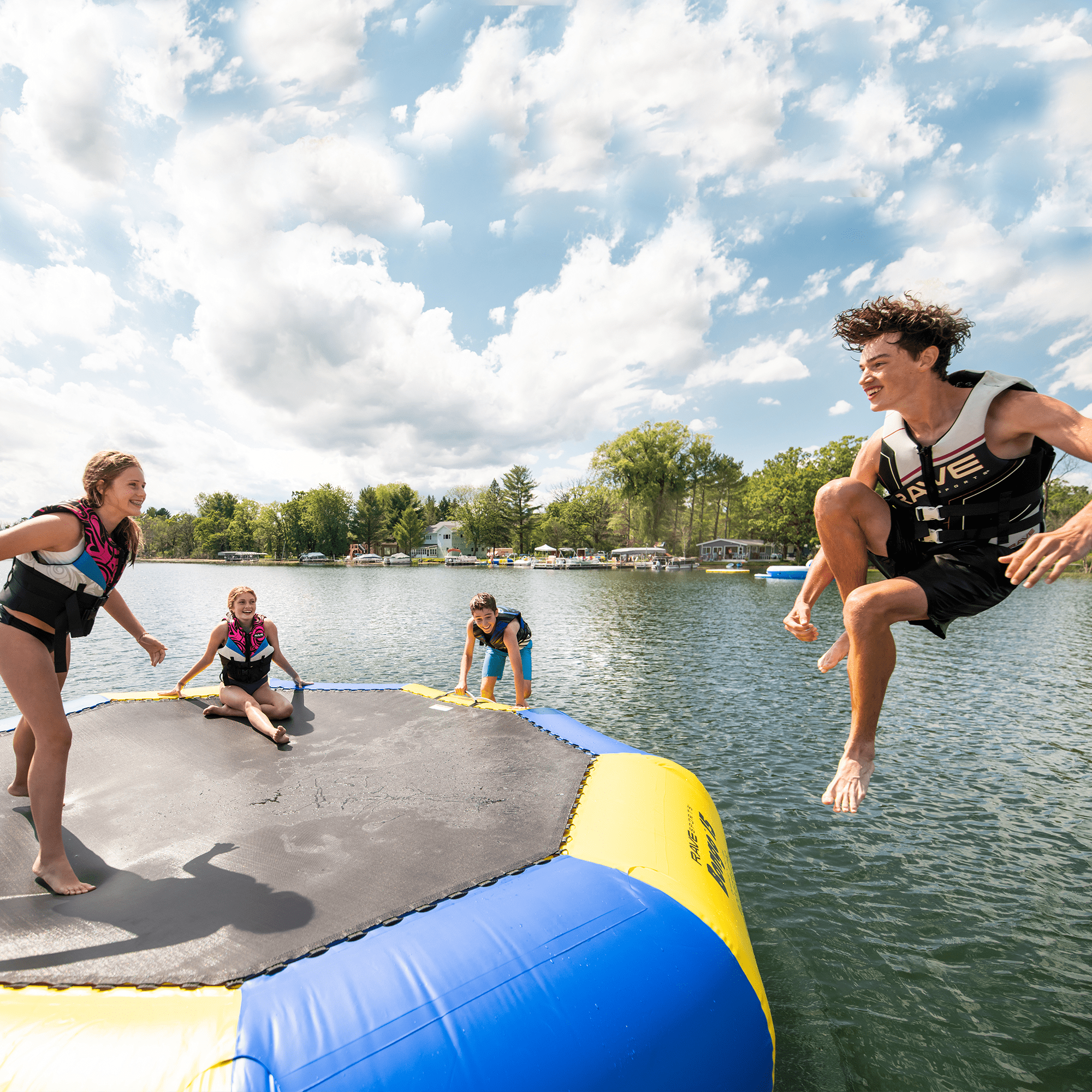 Bongo 15' Water Bouncer | Inflatable Water Bouncer | RAVE Sports
