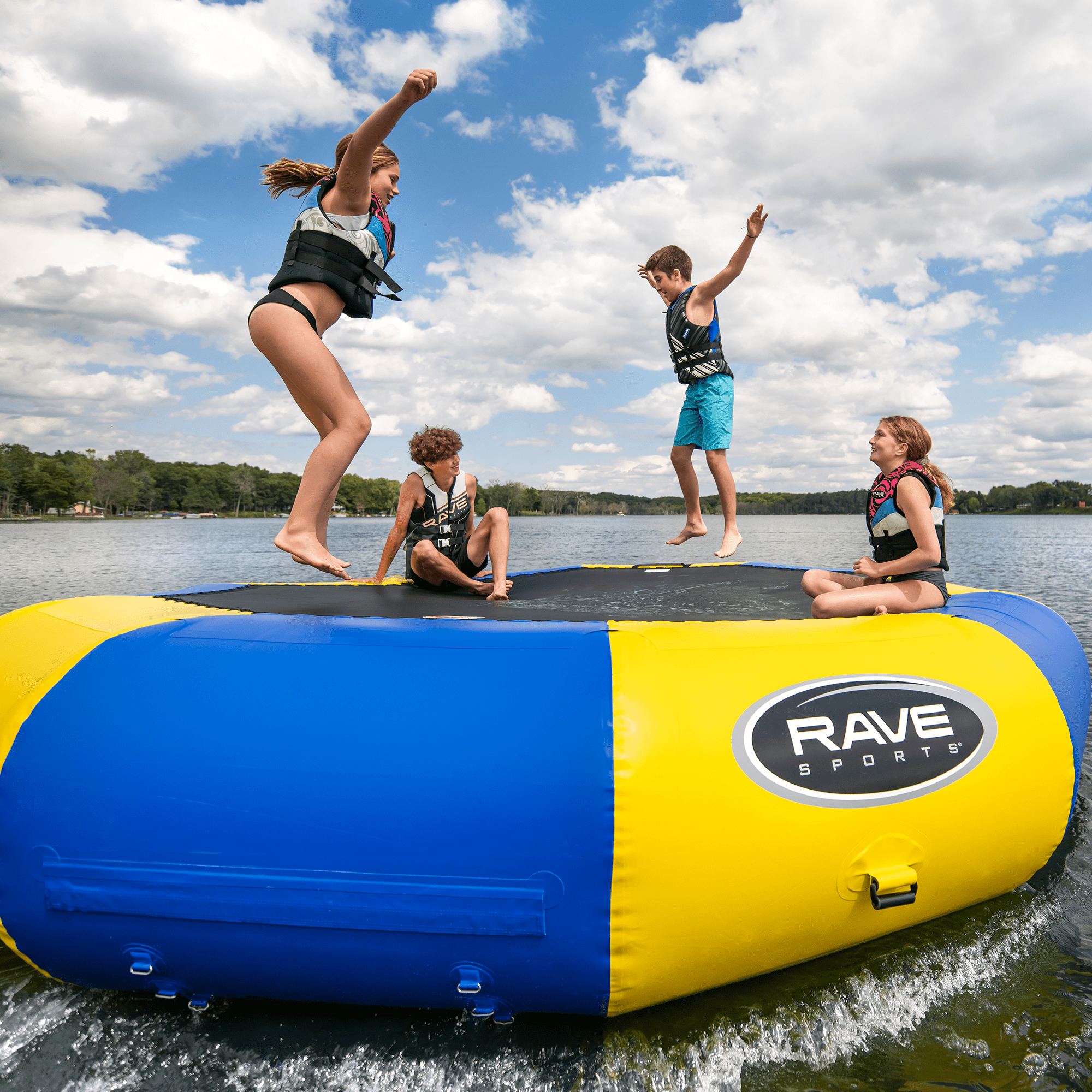 Bongo 15' Water Bouncer | Inflatable Water Bouncer | RAVE Sports