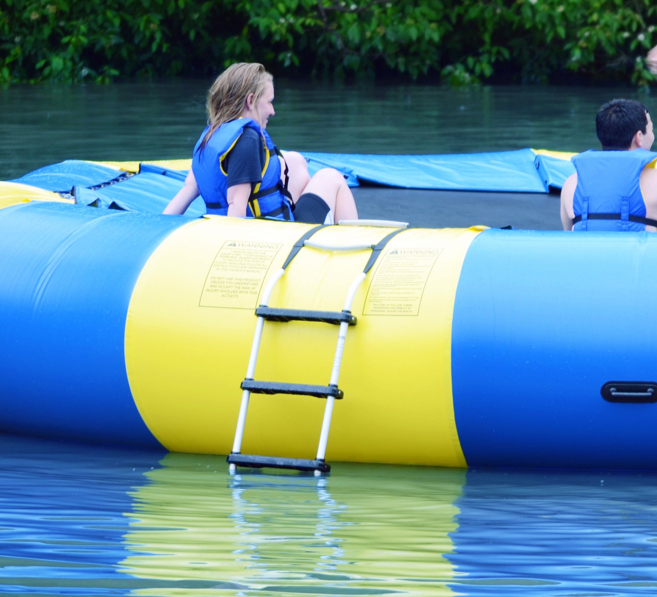 5-Step Boarding Ladder | Water Inflatable Accessory | RAVE Sports