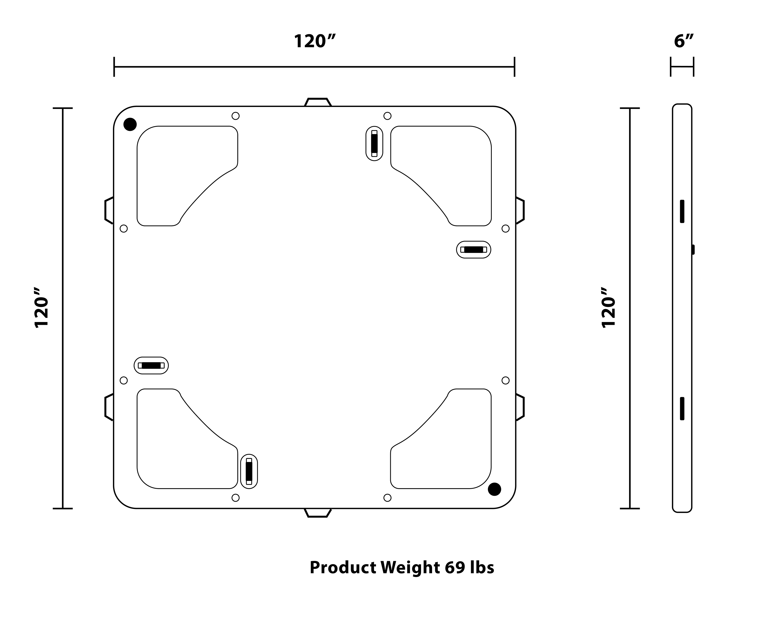 Aqua Dock 10 x 10 | RAVE Sports