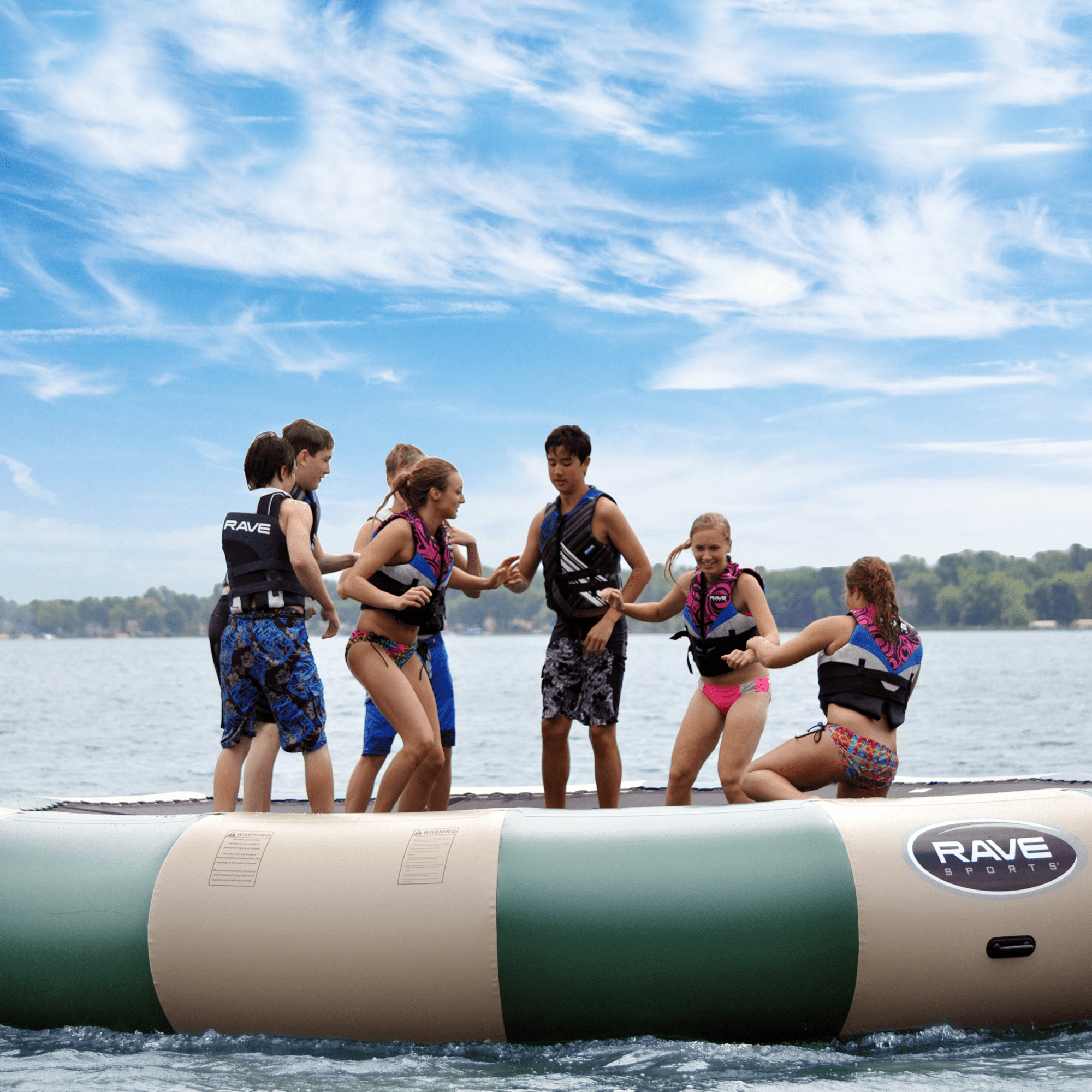 Bongo 20' Water Bouncer | Inflatable Water Bouncer | RAVE Sports