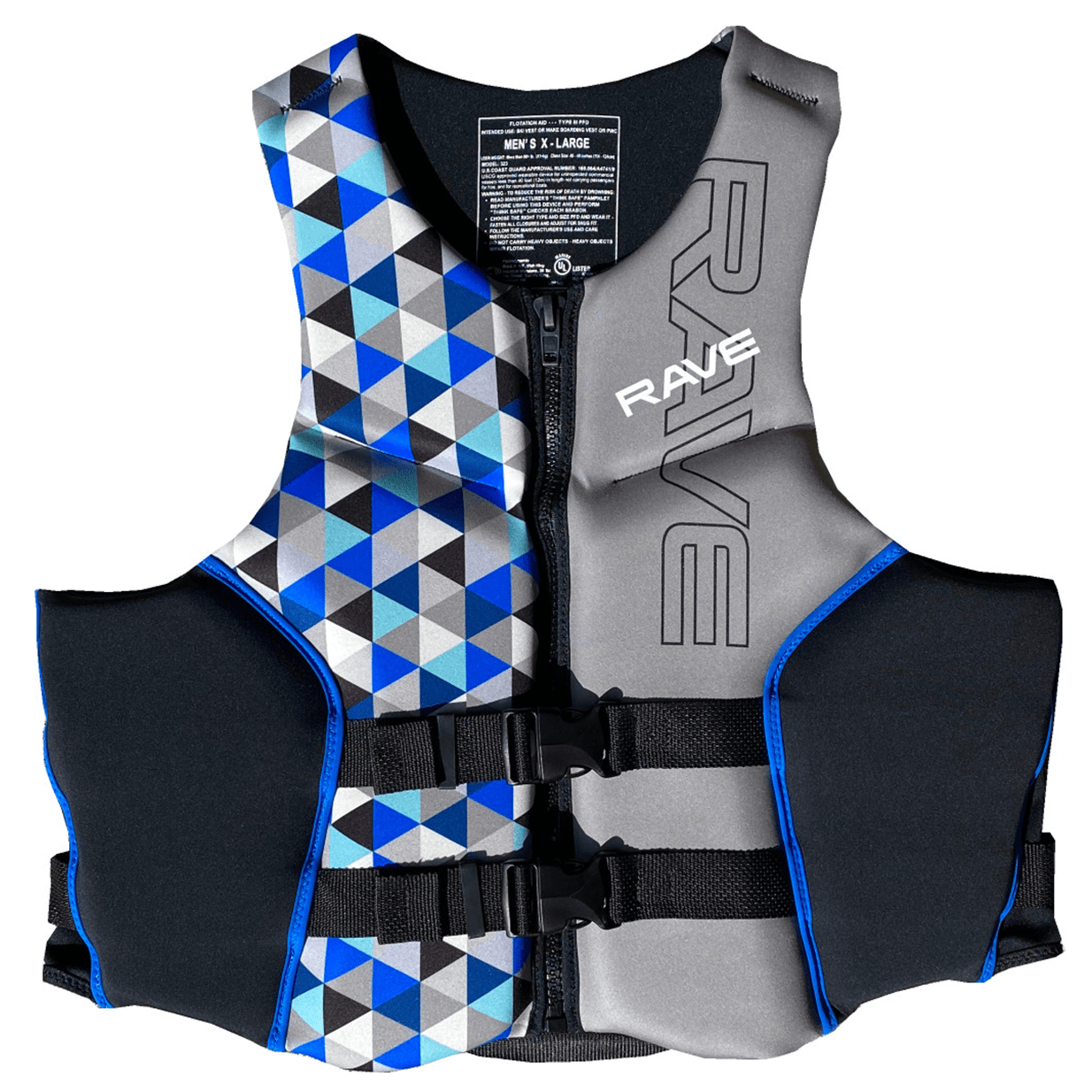 Men's Neoprene Dynamic Life Vest | Life Jacket | RAVE Sports