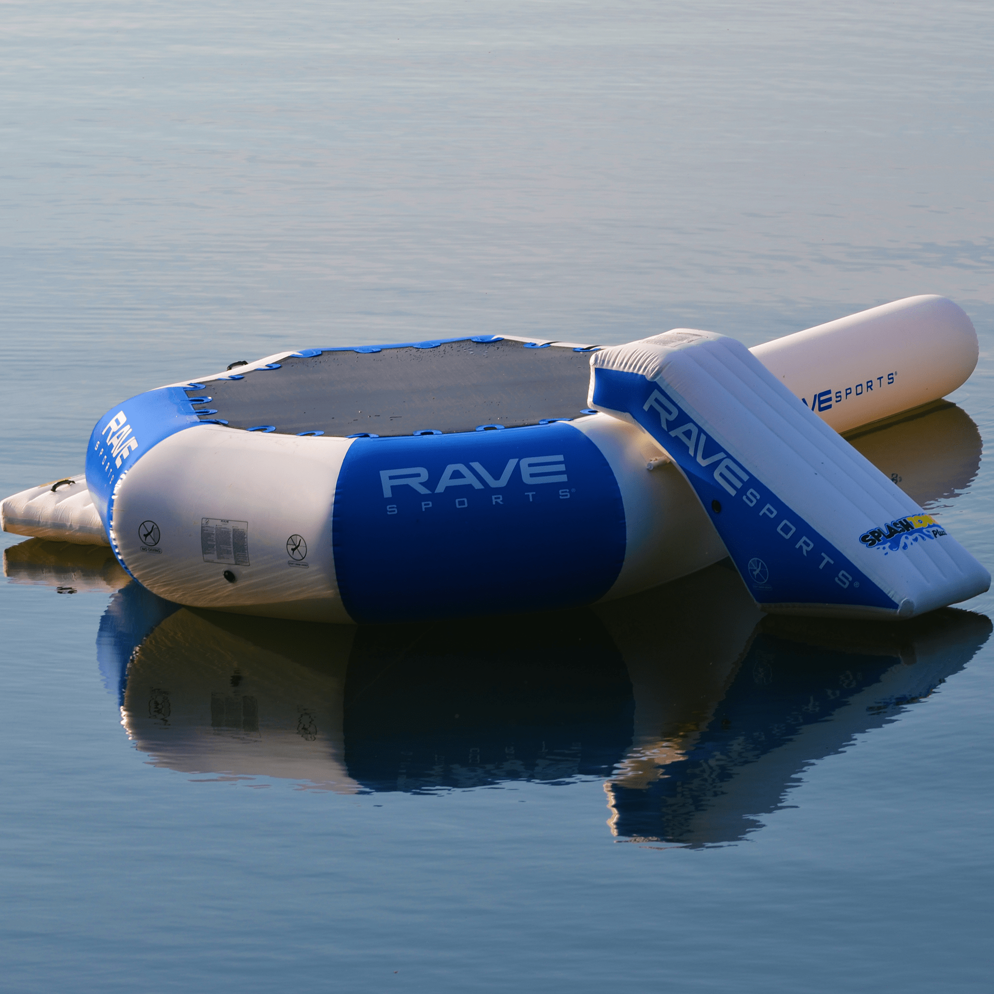 Splash Zone Plus 12' with Slide and Log | RAVE Sports