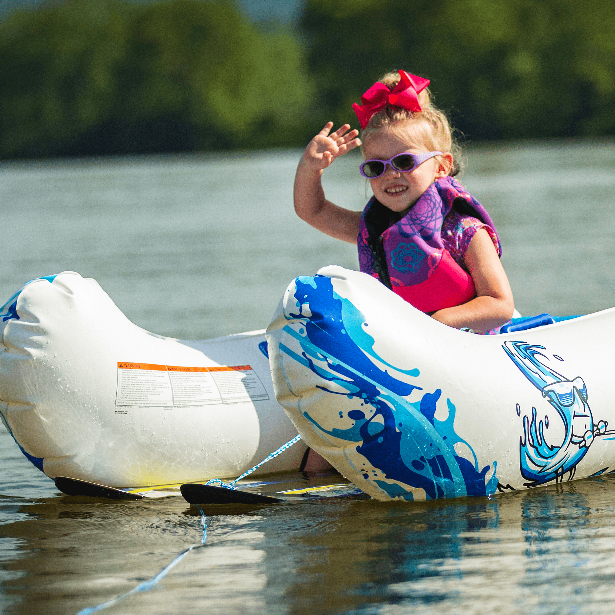 Steady Eddy Kids Trainer Combo Kids Water Skis | RAVE Sports