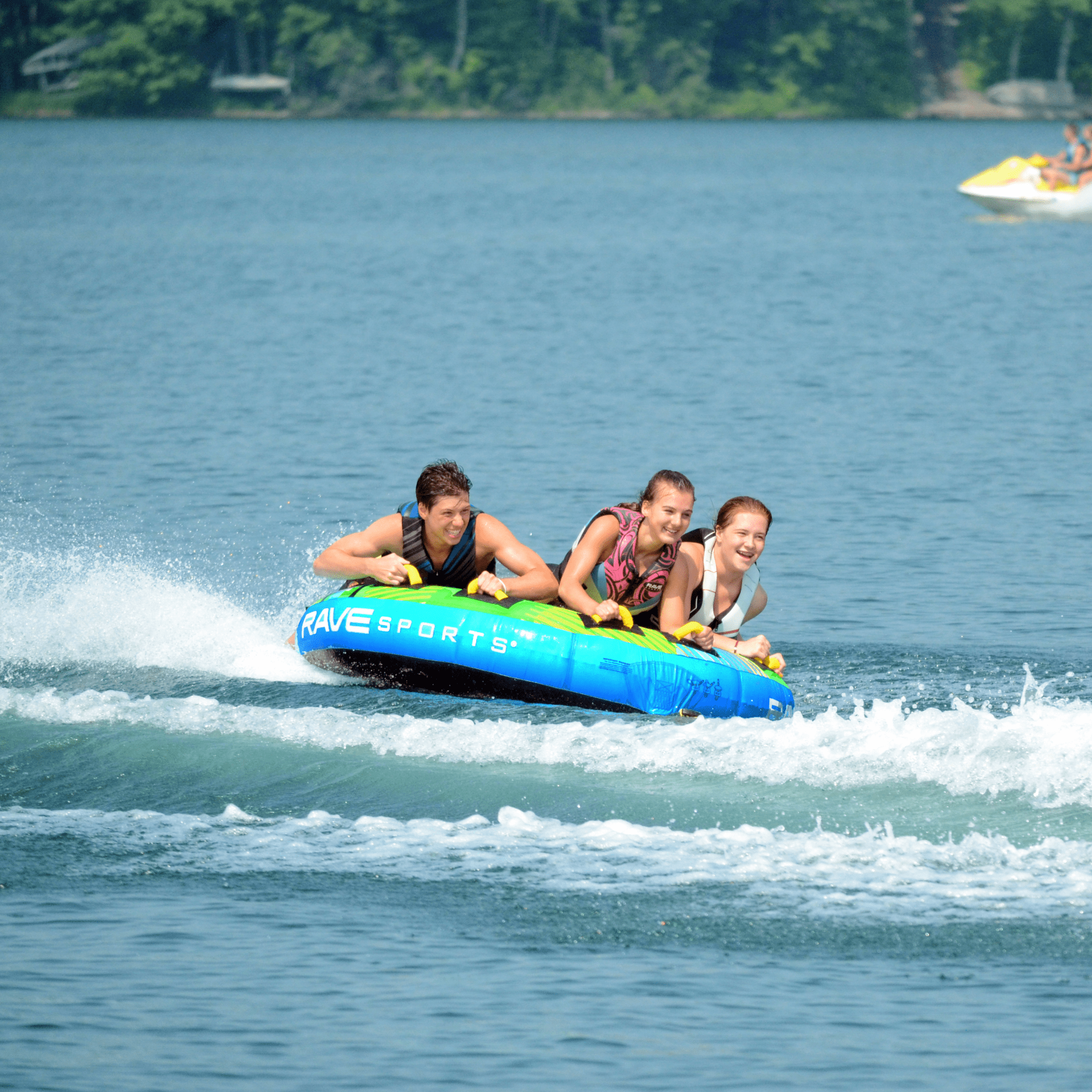 The GOAT | Boat Towable Tube | Three-Rider Tube | RAVE Sports